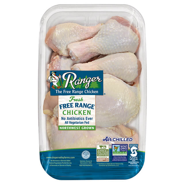 RANGER® Free Range Chicken Grill Pack | Draper Valley Farms