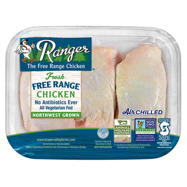 RANGER® Free Range Chicken Thighs | Draper Valley Farms